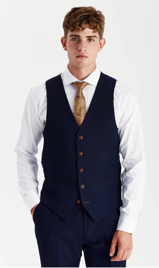 Paul Andrew Mayfair navy W/coat – MASUIT